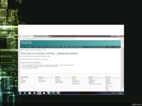 Fasta Pptx Databases Computer Software And Applications