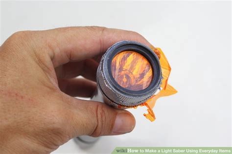 How To Make A Light Saber Using Everyday Items 11 Steps