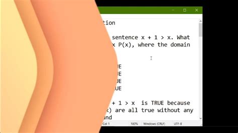 Universal And Existential Quantification Youtube