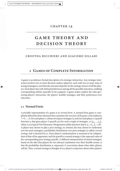 Pdf Game Theory And Decision Theory Dokumen Tips