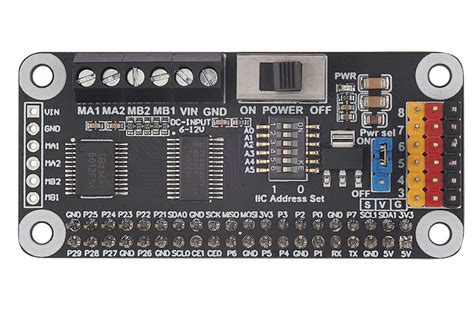 Motor And Servo Driver HAT Based On Raspberry Pi