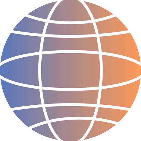 Globe Gradient Icon 36964792 Vector Art At Vecteezy