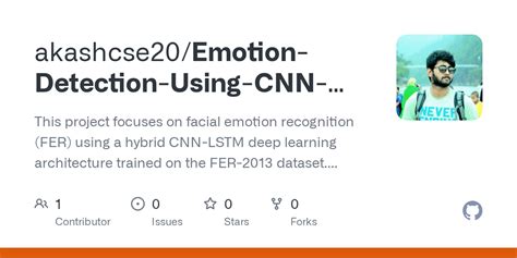 emotion detection using cnn lstm on fer2013 dataset fer2013 cnn lstm acc 84 ipynb at main