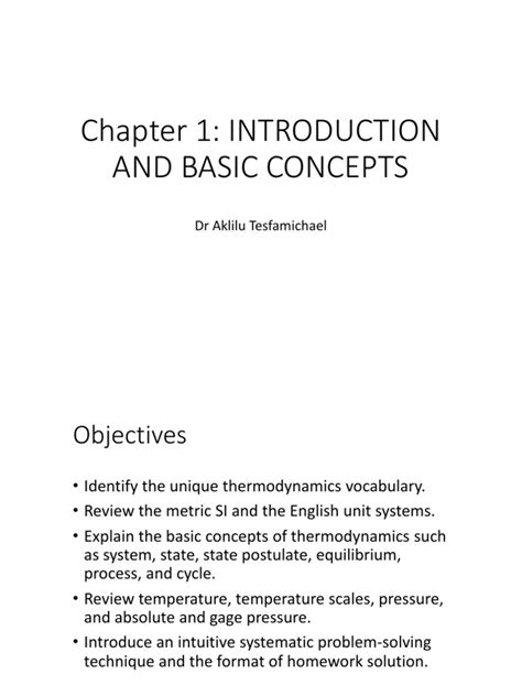 chap1 lecture note pdf temperature thermodynamics