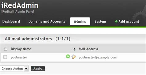 Virtual Users With Postfix Dovecot Mysql Roundcube Iredadmin On Debian 60 Squeeze Page