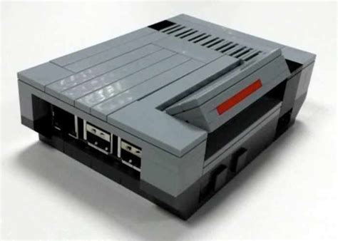 nespi raspberry pi lego nes case for 35 geeky gadgets