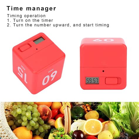 buy cube timer gravity sensor flip timer plastic cube timer gravity sensor flip timer pretmess