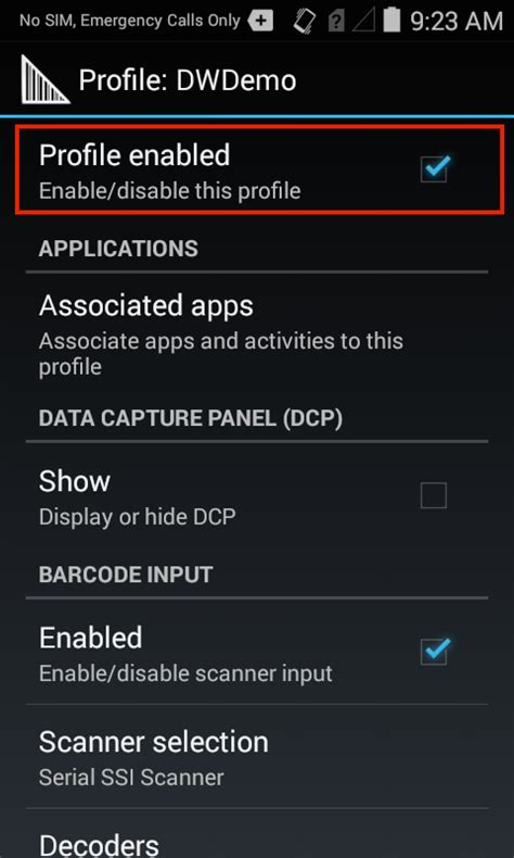 Datawedge Demo App Zebra Technologies Techdocs