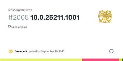 10 0 25211 1001 Issue 2005 Stascorp Rdpwrap GitHub