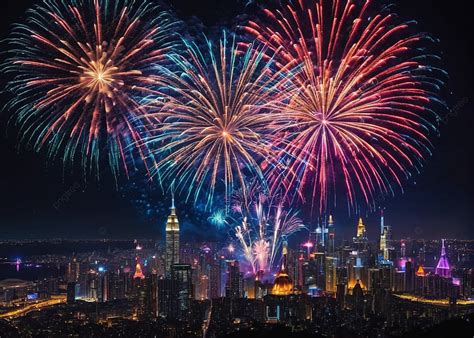 화려한 불꽃놀이 새해 배경 화려한 배경 불꽃놀이 불꽃놀이 배경 새해 불꽃놀이 배경 배경 일러스트 및 사진 무료 다운로드 Pngtree