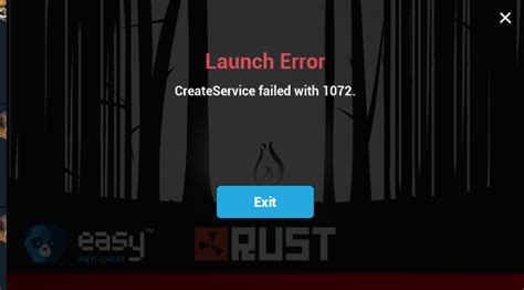 Eac Create File Failed 1072 R Playrust