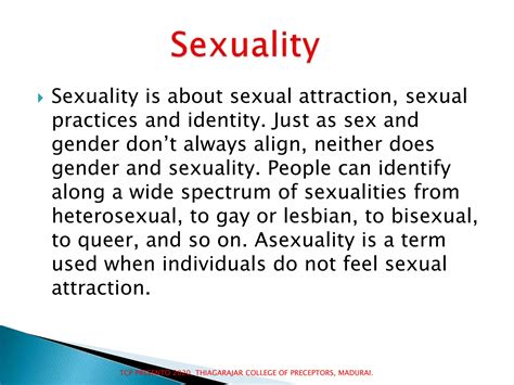 GENDER SEX SEXUALITY PATRIARCHY MASCULINITY AND FEMINISM PPTX Reproductive Health