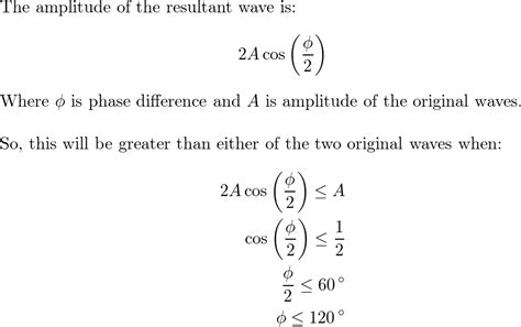 assume two identical sinusoidal waves are moving through the quizlet