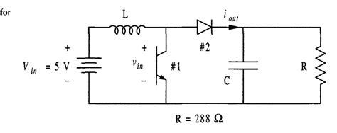 Solved A Boost Converter Intended To Convert A 5 V Input Chegg Com