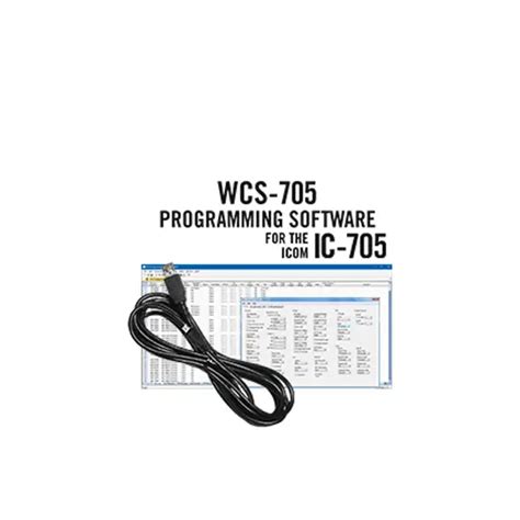 RT Systems WCS 705 Programming Software And RT 49 Cable For Icom IC 705 GPS Central