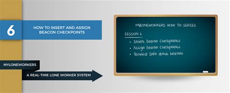 How To Insert And Assign Beacon Checkpoints Myloneworkers Monitoring