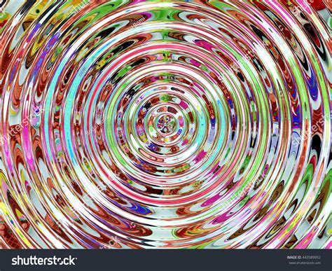 Concentric Ripple Effect Circles Liquid Material Stock Illustration 443589952 Shutterstock