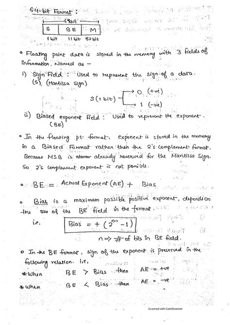 Computer Organization Section 3 Handwritten Notes Of Computer Science