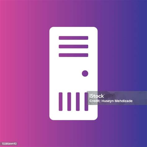 Unit Sistem Ilustrasi Ikon Komputer Simbol Tanda Vektor Terisolasi Ilustrasi Stok Unduh Gambar