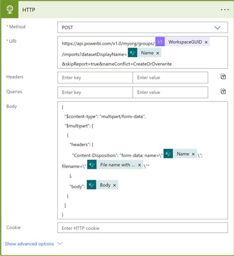 Use Power Automate Connector To Publish Pbix File Using The Power