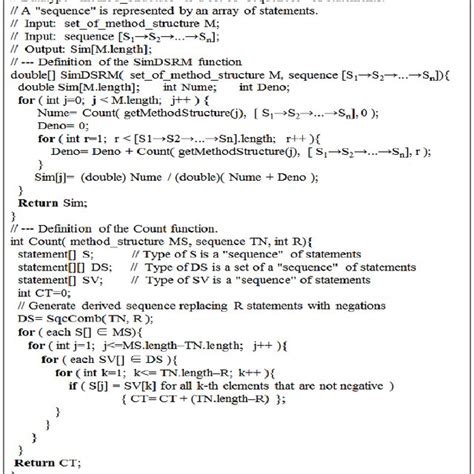 algorithm to compute similarity for a sequence [s 1 → s 2 → → s n
