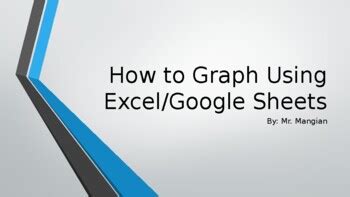 How To Graph Using Excel Presentation By Mangian Educational Services