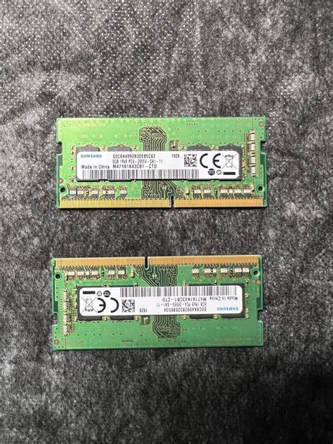 Samsung Ram Sodimm Ddr4 2666mhz 8gb X2 電腦＆科技 電腦周邊及配件 電腦周邊產品