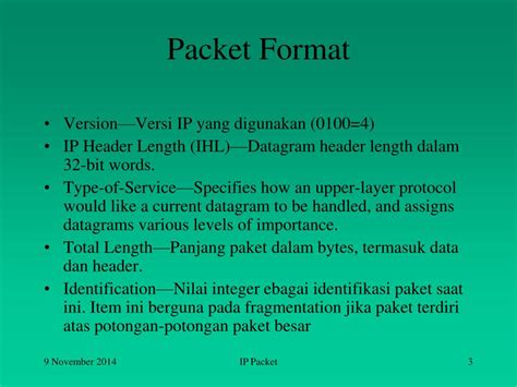 PPT IP Packet PowerPoint Presentation Free Download ID 6401366