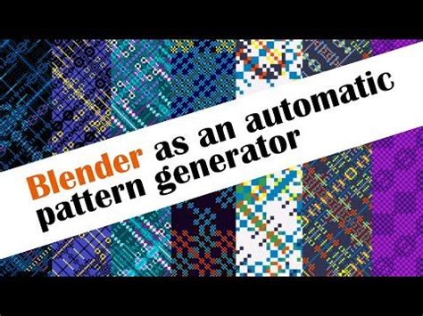 Generate Seamless Textures In Blender Automatically YouTube Seamless Textures Blender