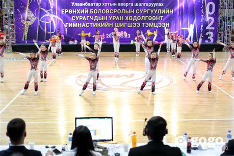 ФОТО Уран хөдөлгөөнт гимнастикийн тэмцээн болж байна