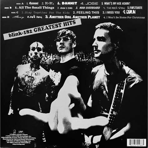Blink 182 Greatest Hits