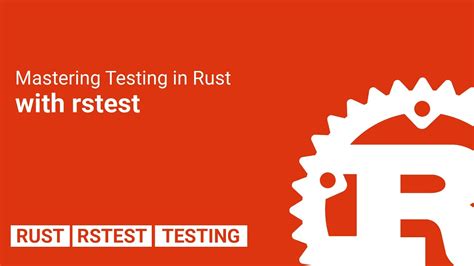 Mastering Testing In Rust Using Rstest Youtube