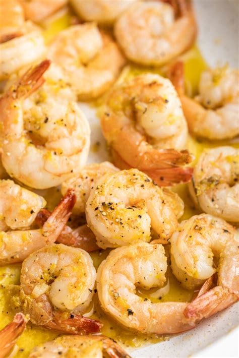 Buttery Lemon Pepper Shrimp Recipe