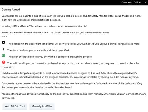 hubitat® dashboard hubitat documentation