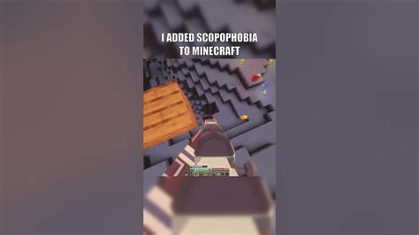 I Added Scopophobia To Minecraft Youtube