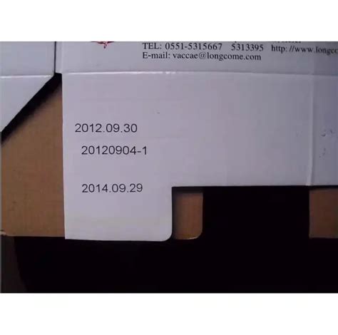 Ink Jet Carton Coder Expiration Date Batch Code Printer Inkjet