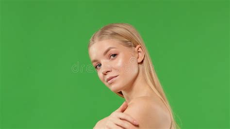 Pretty Bare Girl Taking Bathtub In Morning Stock Footage Video Of