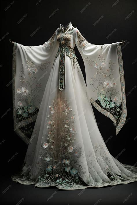 Premium Photo Close Up Of A Dress On A Mannequin Generative Ai