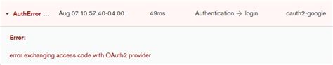 Error Exchanging Access Code With OAuth Provider Google Login Nodejs SDK Issue