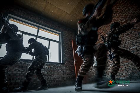 多角度围观武警特战队员实战化训练精彩瞬间 中国军网