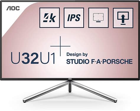 AOC U32U1 Review Porsche Design Premium 4K IPS Monitor MonitorNerds Gaming Monitor Reviews