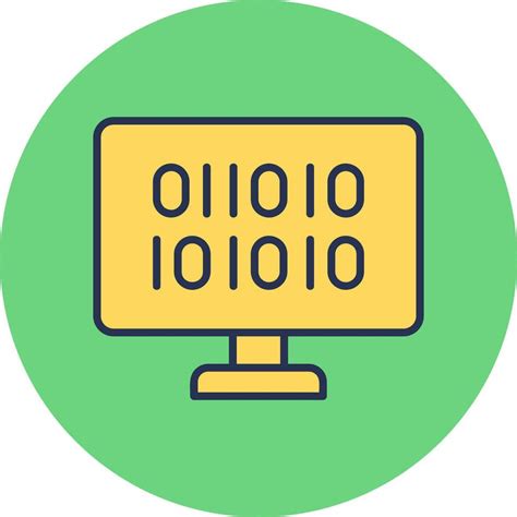 Binary Code Vector Icon 30999078 Vector Art At Vecteezy