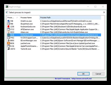 Control Changes In The Windows Registry With RegFromApp Informatique Mania