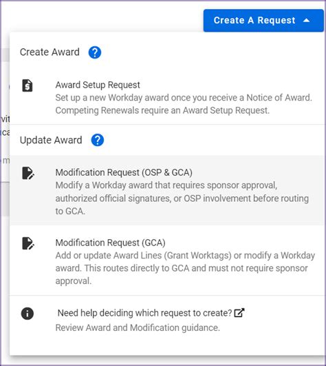 Create A Modification Request Sage