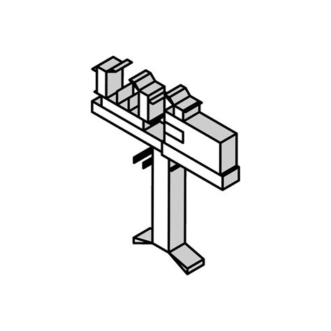 racquet stringing machine isometric icon vector illustration 39312627