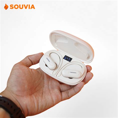 Earbuds Lenovo Tws Khusus Souvenir Gawai Kantor Souvia