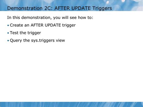 ppt module 15 responding to data manipulation via triggers powerpoint
