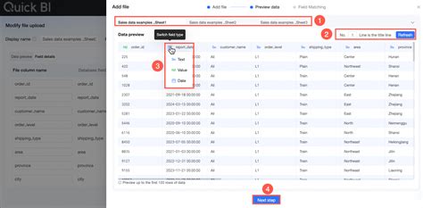 How To Create And Modify A File Data Source Quick Bi Alibaba Cloud