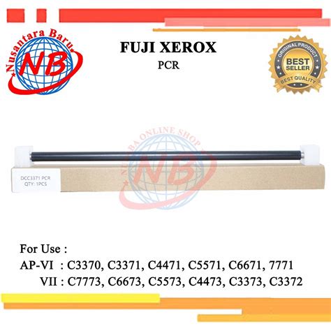 ลูกกลิ้งชาร์จหลัก สําหรับ Fuji Xerox Ap Dc Vi Vii C2271 C3370 C3371