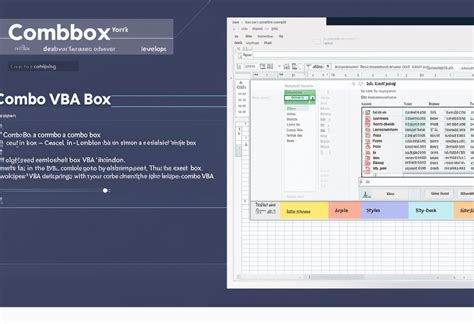 Combo Box In Excel Vba Formulashq